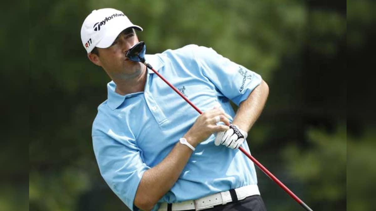 Ryan Palmer leads on the opening day at Colonial