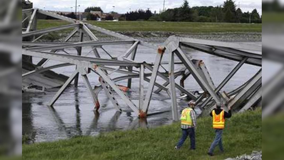 US: Truck crash may have caused state bridge collapse - News18