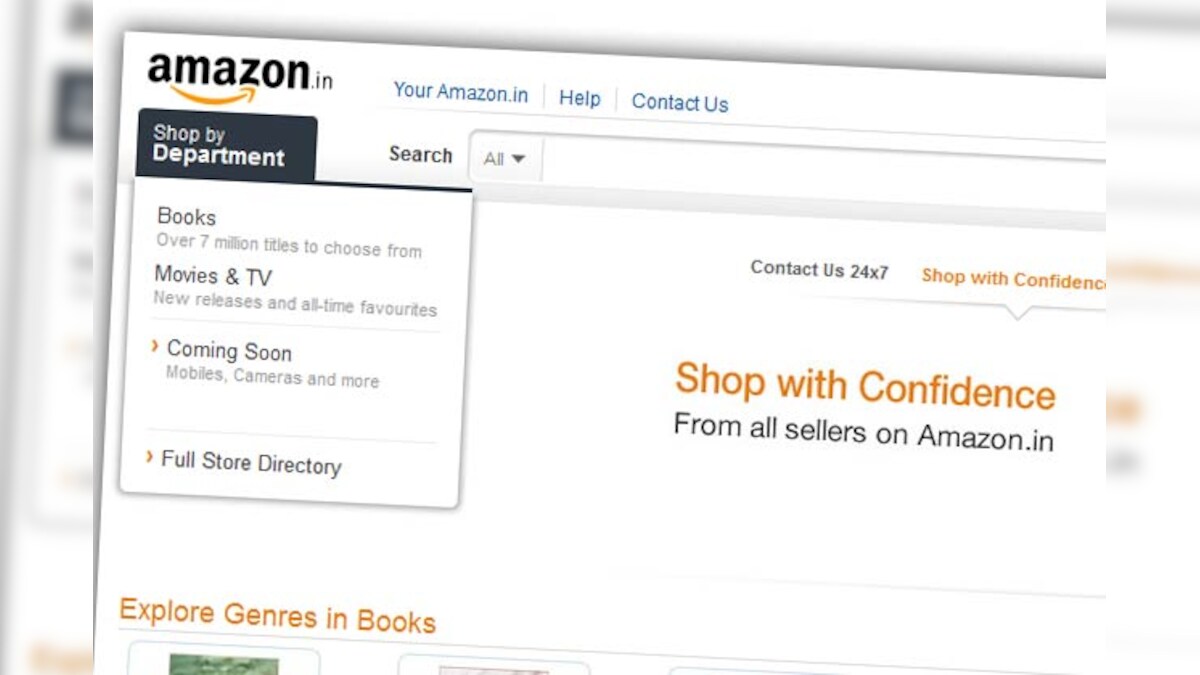 Amazon launches its India marketplace Amazon.in - News18