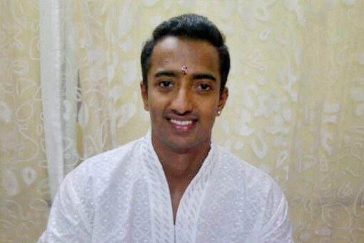 Ankeet Chavan snapped during his haldi ceremony - News18