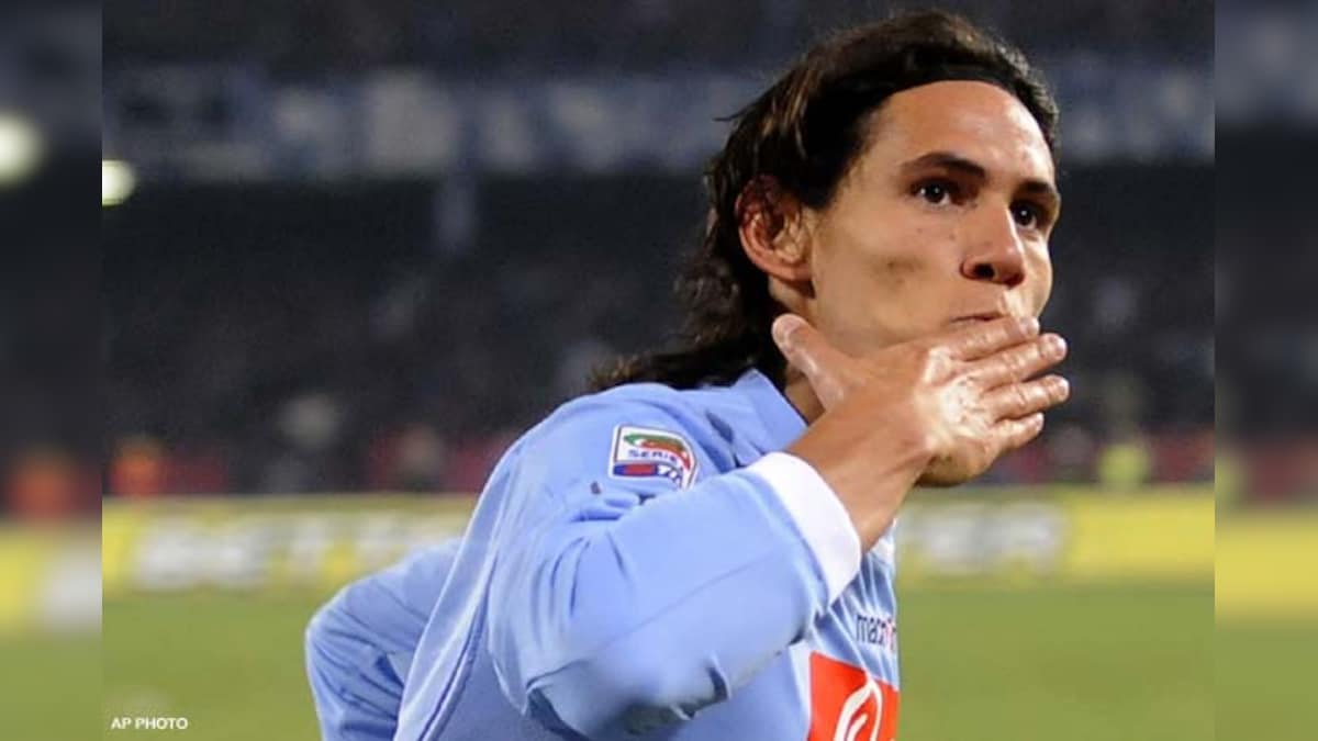 Chelsea want Cavani, says Napoli president - News18