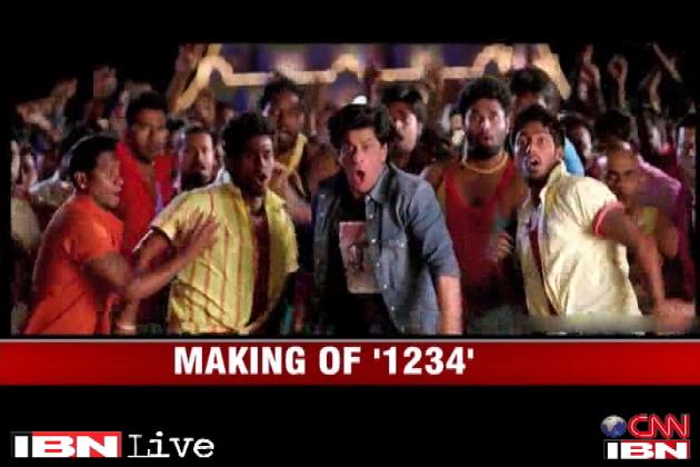 Chennai Express: Making of '1234, Get On The Dance Floor' song - News18