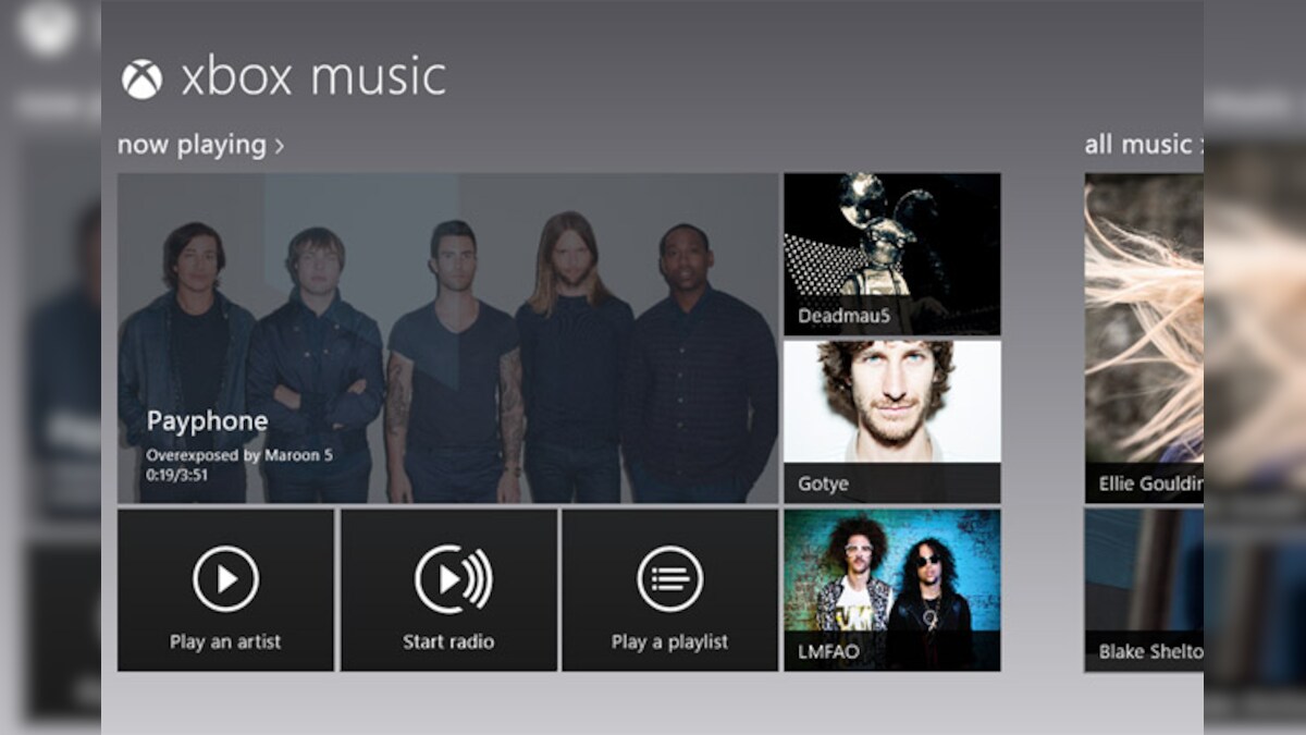 Windows 8 Music app update brings in-app search button