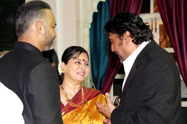 Anil Kapoor, Hema Malini and others at Ramesh and Seema Deo's wedding ...
