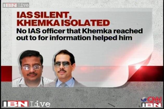 7 Haryana IAS officers stonewalled Khemka's probe into Vadra land deal ...