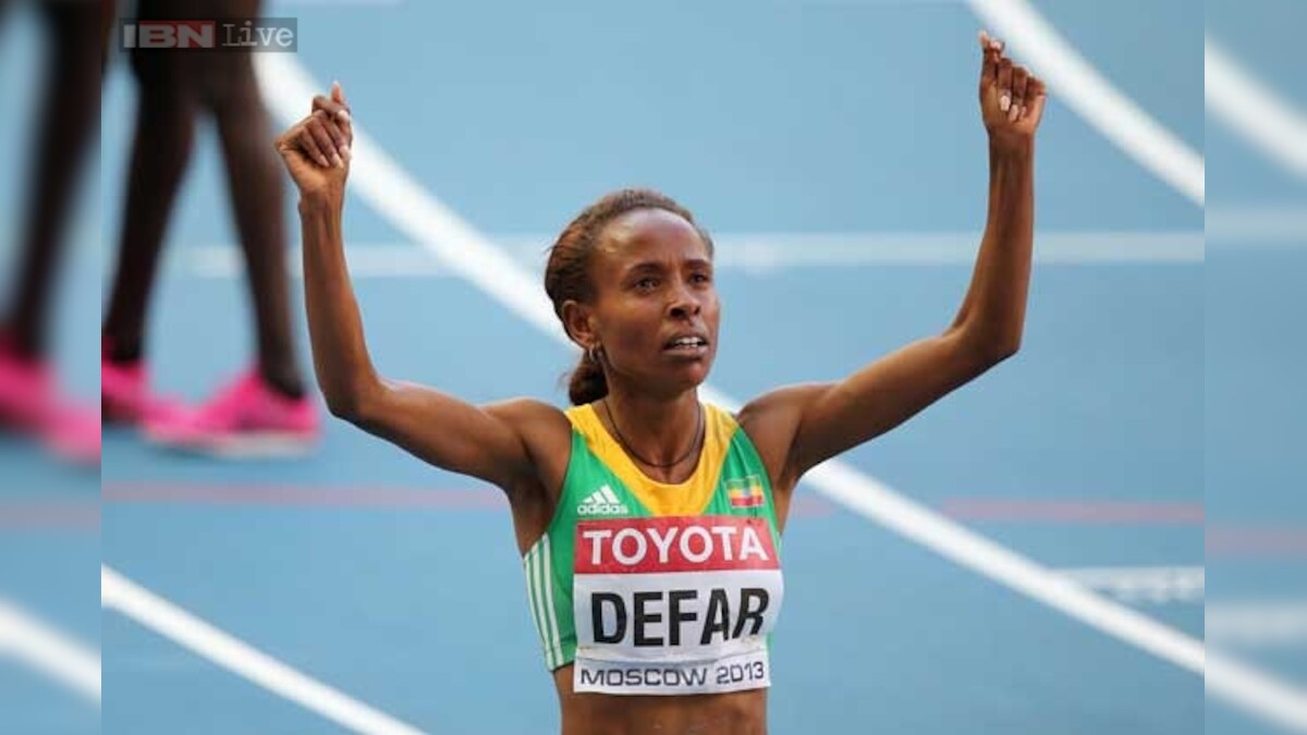 Ethiopia's Meseret Defar wins women's 5,000m in Moscow