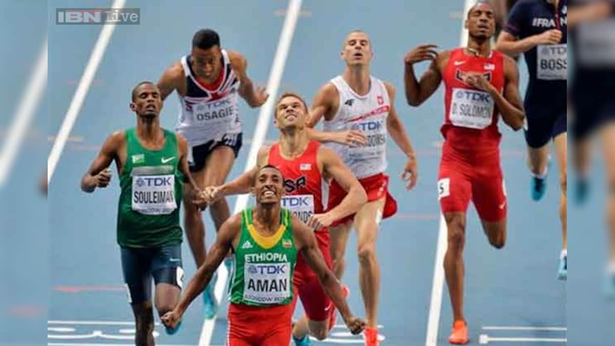 Mohammed Aman wins the men's 800 at worlds - News18