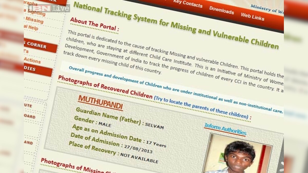 New website to track Delhi's missing children - News18