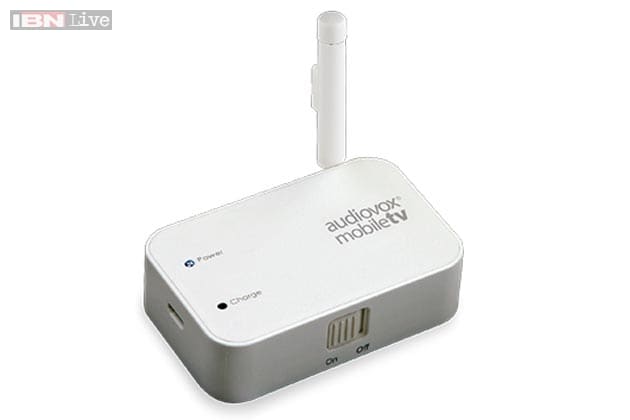 Audiovox mobiletv: The first wireless mobile TV receiver for iOS, Android