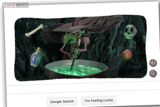 Halloween Witch gets you playing with an interactive Google doodle - News18