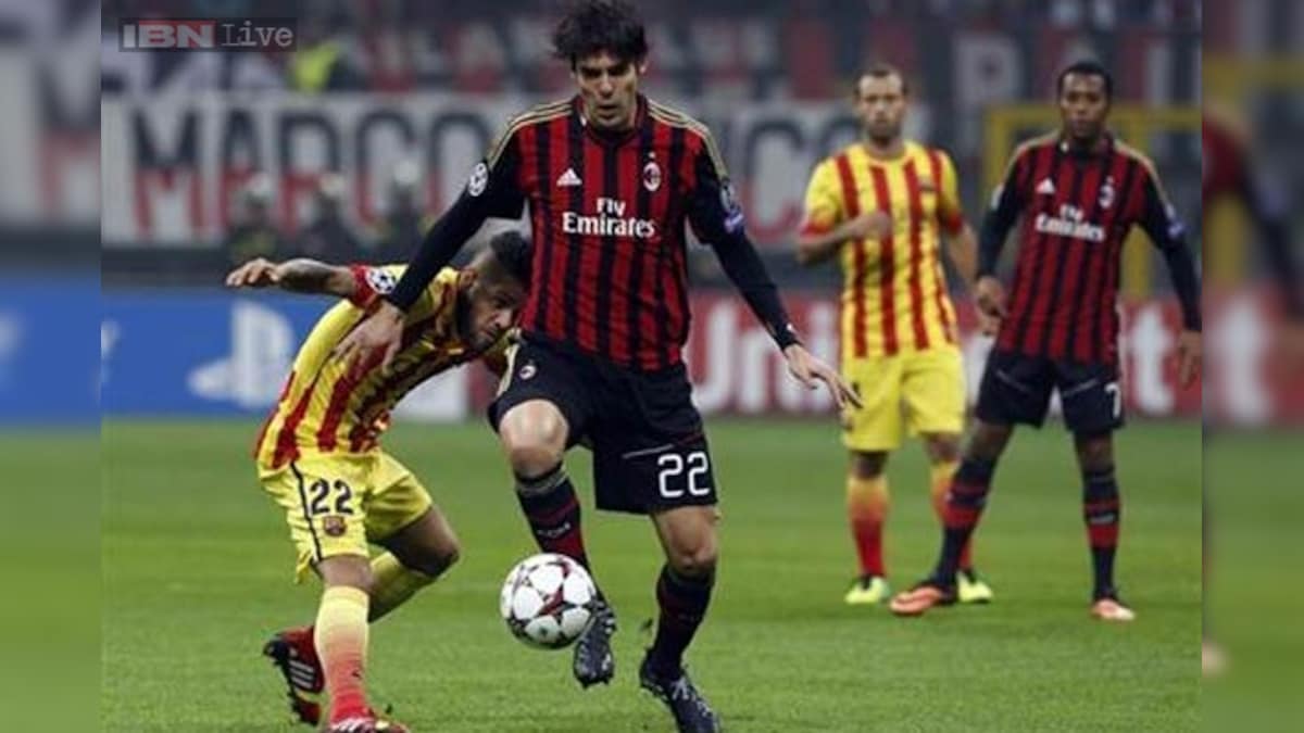 Kaka back to his best as Milan draw with Barcelona - News18