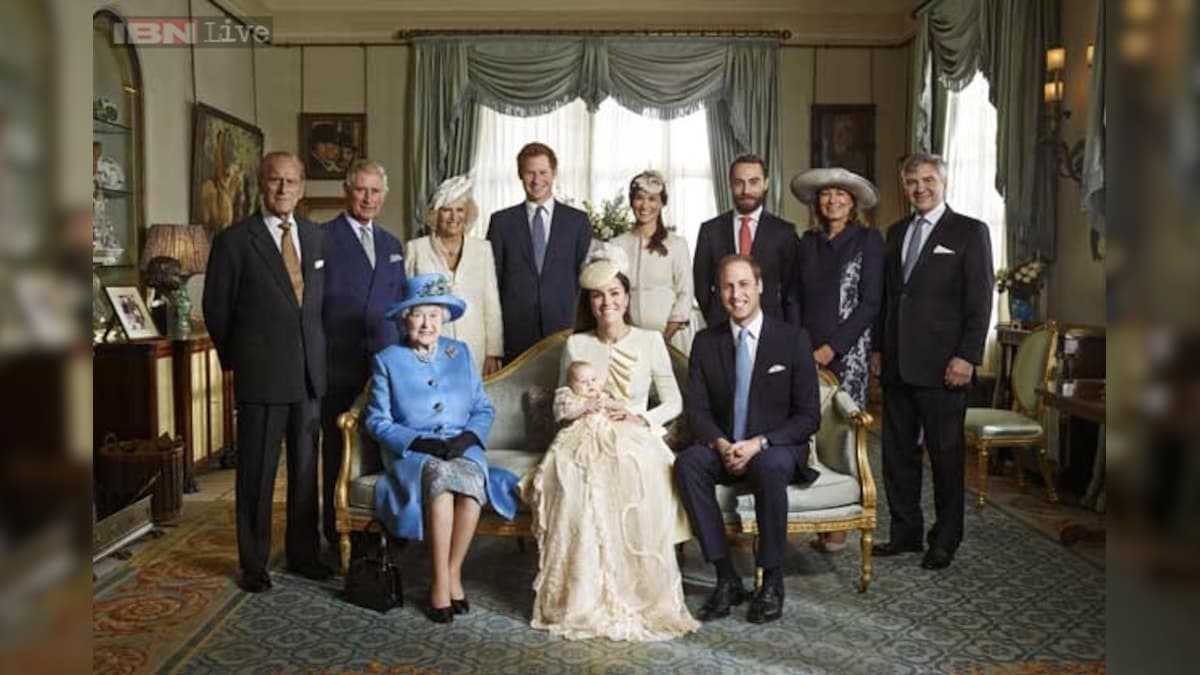 Official photo shows rare British royal gathering - News18