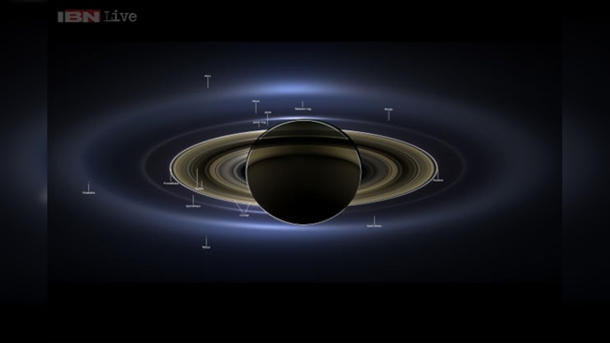 See and explore: NASA's stunning new image of Saturn and Earth