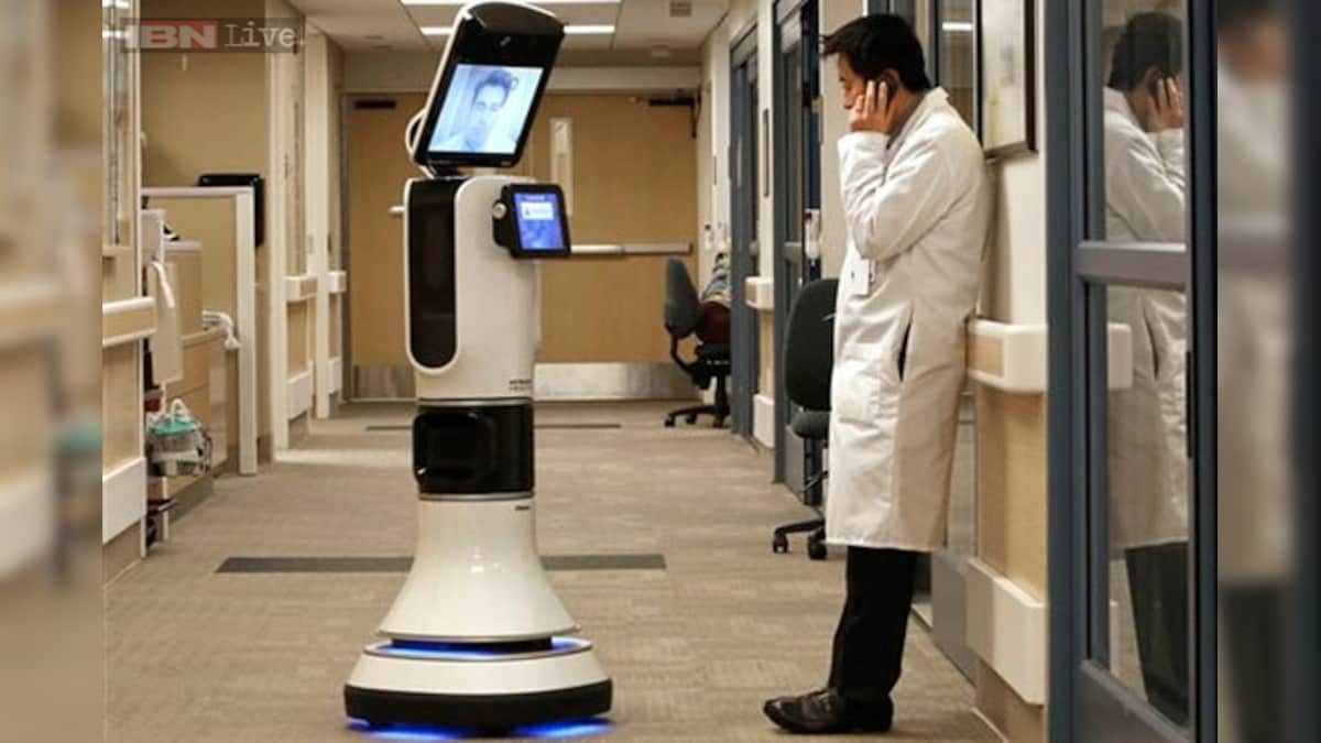 Robots let doctors 'beam' into remote hospitals