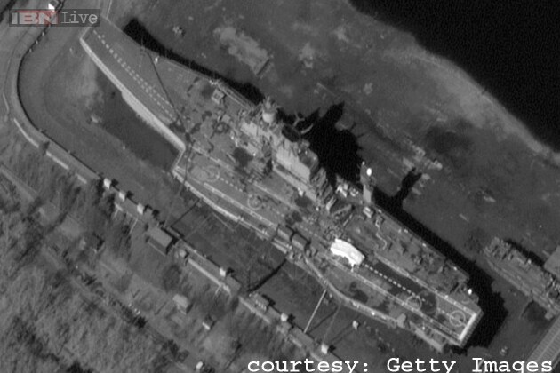 Indian Navy's new aircraft carrier INS Vikramaditya - Photogallery