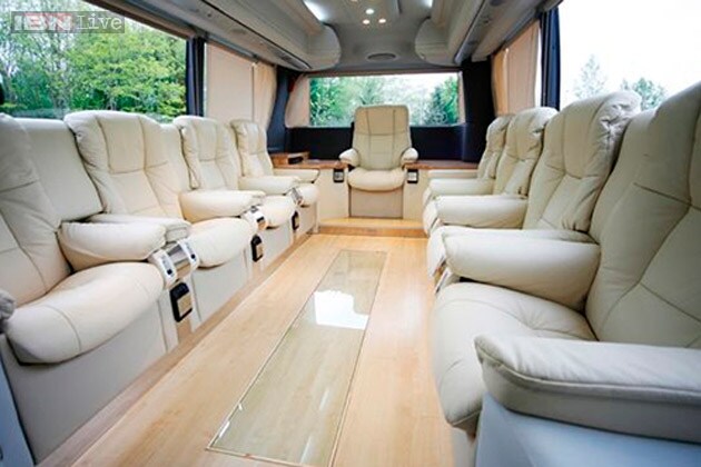 Scania's new 7-star luxury buses - Photogallery