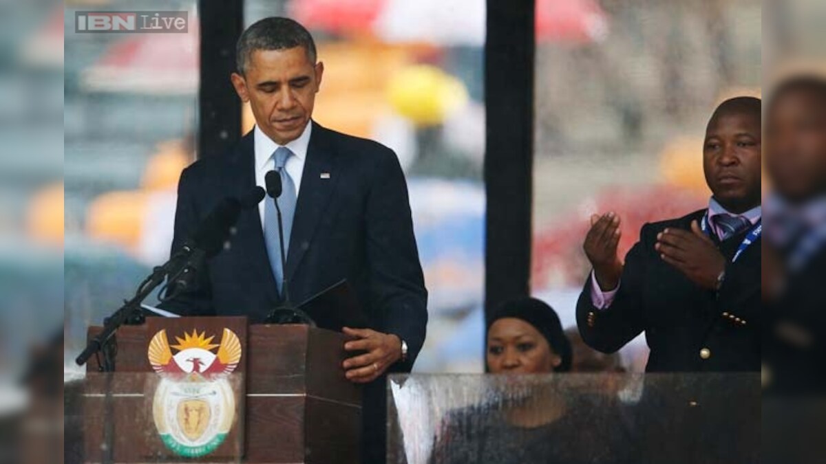 Watch: 'Fake' interpreter for deaf at Nelson Mandela's funeral made up ...