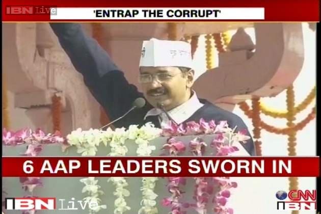 Arvind Kejriwal takes charge: Here's how the day unfolded - News18