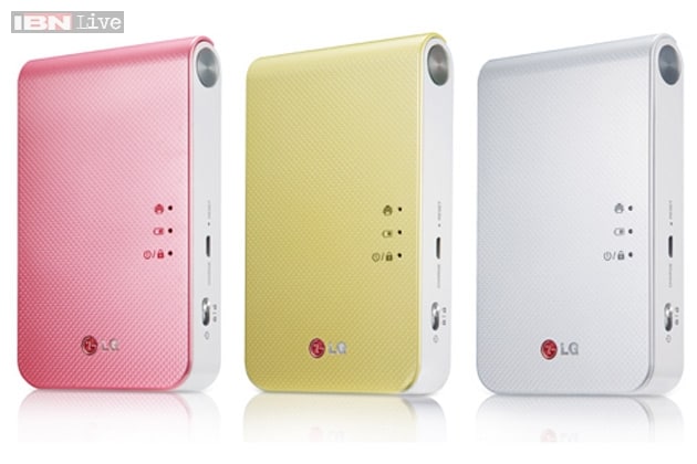 LG unveils new pocket-sized photo printer; to go on sale in 2014