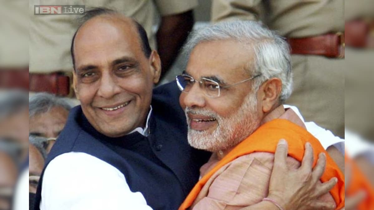 Rajnath Singh compares Narendra Modi with Lord Rama