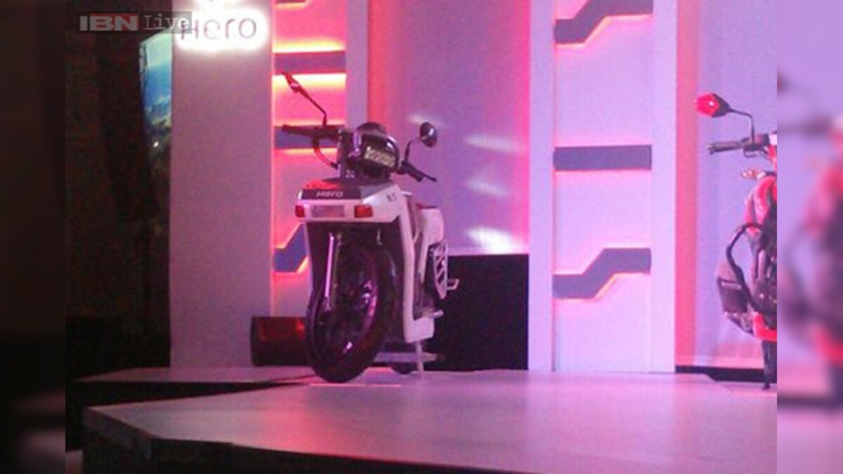 Hero unveils a diesel scooter concept
