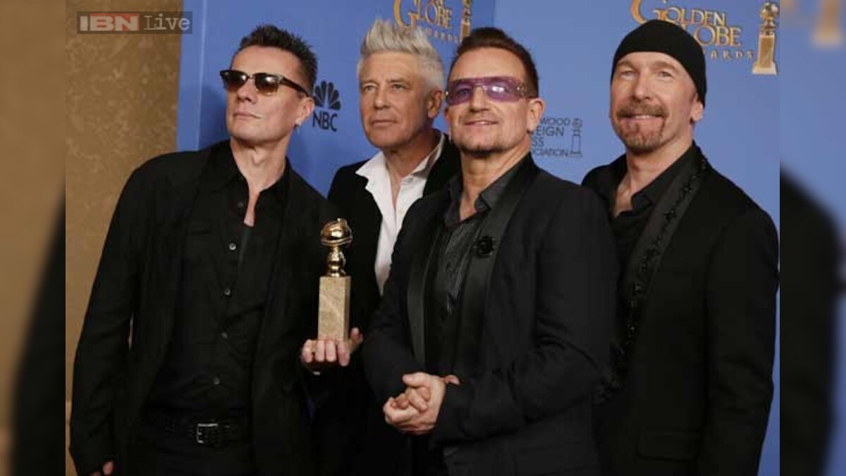 Golden Globe Awards: U2 wins best original song for 'Mandela....' - News18