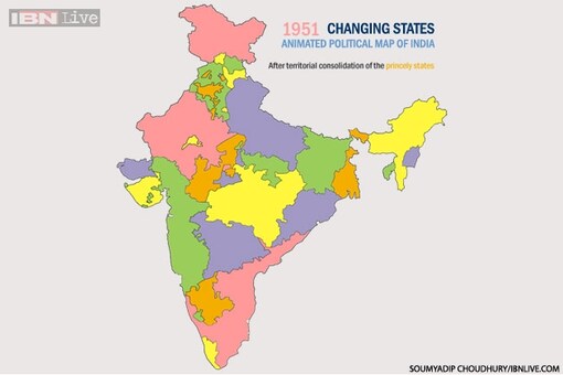 From 1951 to Telangana: 63 years of reorganisation of Indian states in ...