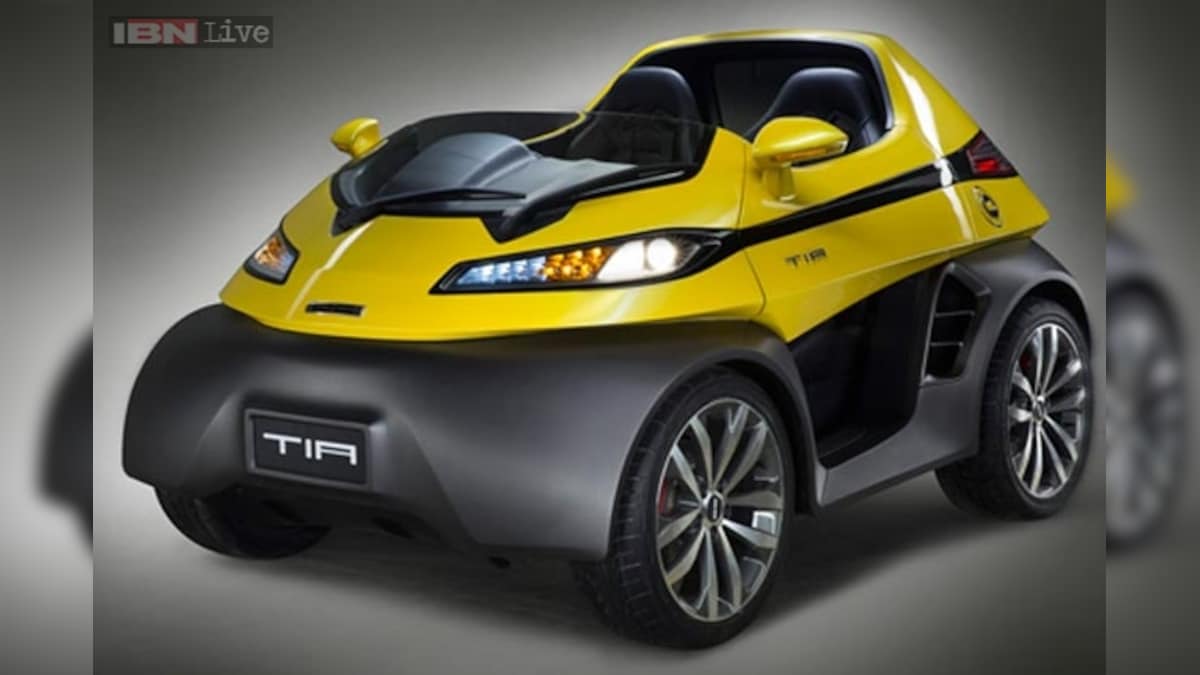 Auto Expo 2014: DC Design unveils Eleron SUV, Tia two-seater car - News18