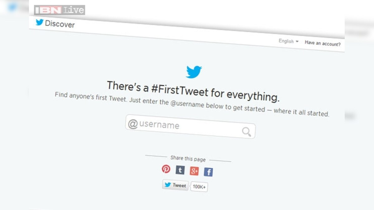 On its 8th birthday Twitter lets users discover their #FirstTweet - News18