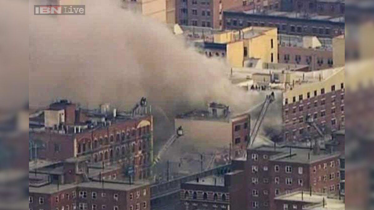 2 New York buildings collapse in explosion, 2 people dead