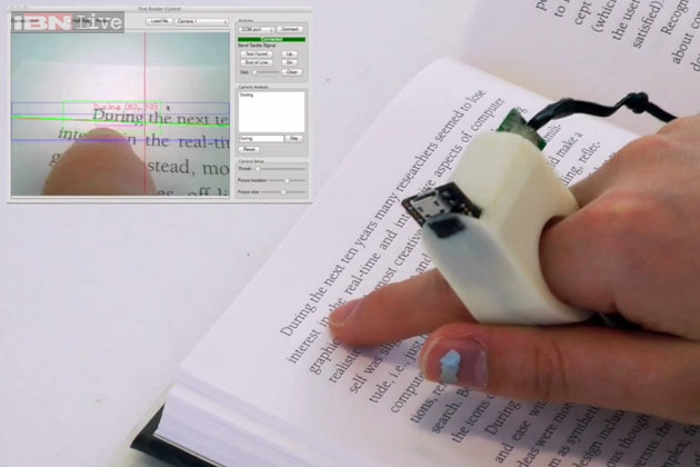 FingerReader: A wearable gadget that could help the blind read - News18