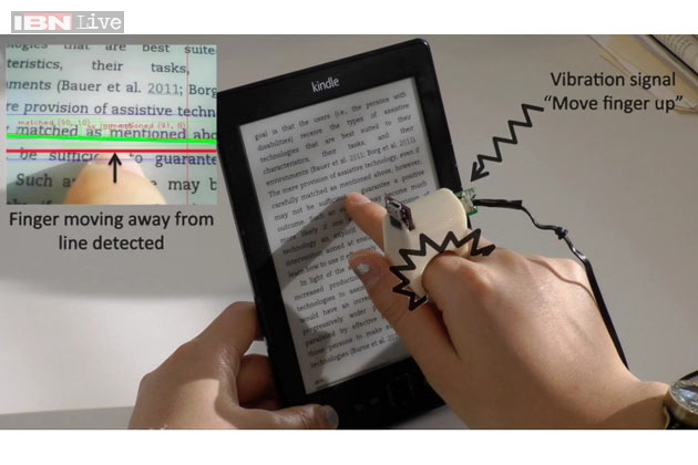 FingerReader: A wearable gadget that could help the blind read - News18
