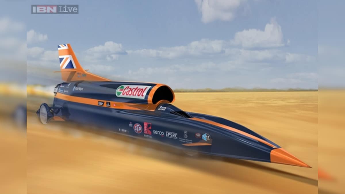 How a supersonic car will gain record 1600kmph speed decoded - News18