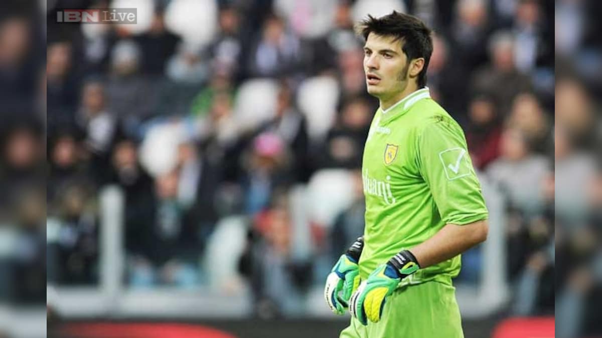Goalkeeper Michael Agazzi signs for AC Milan after leaving Cagliari ...