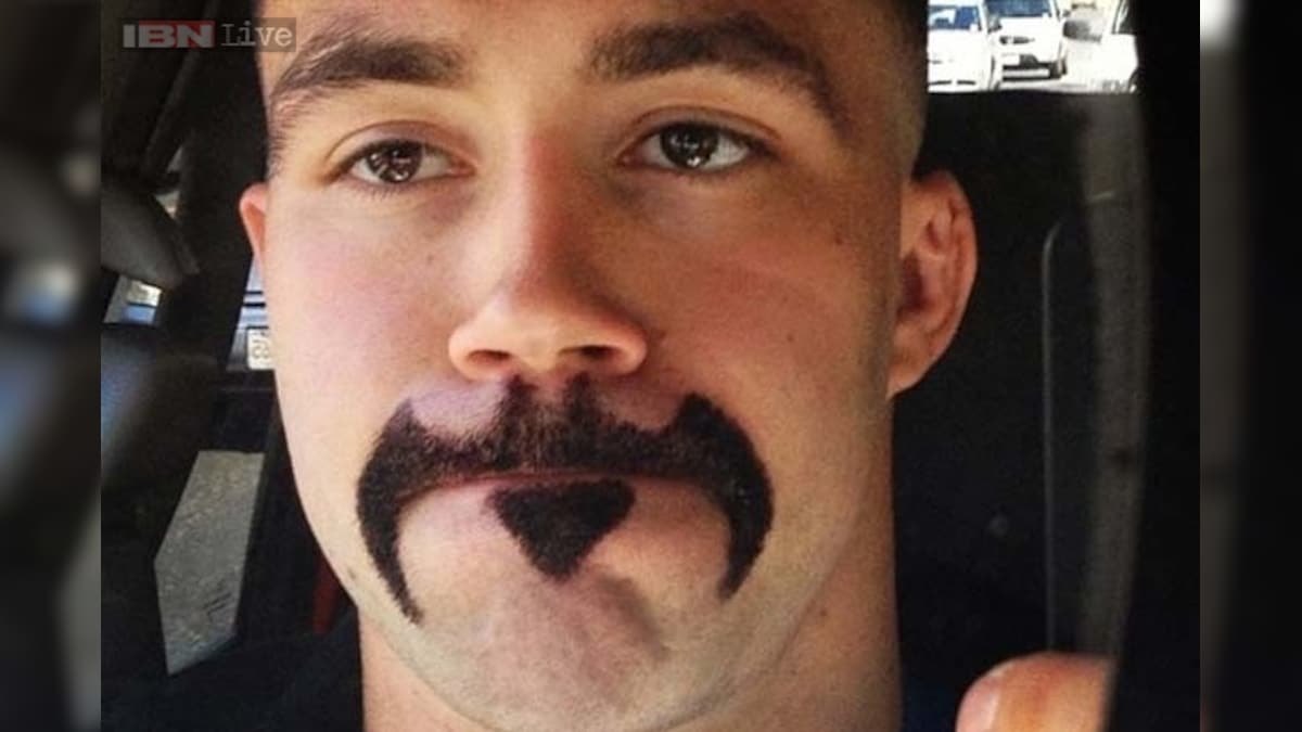 Photo: 'Batstache Forever'? Say hello to 'Batstache', the crazy, Batman ...