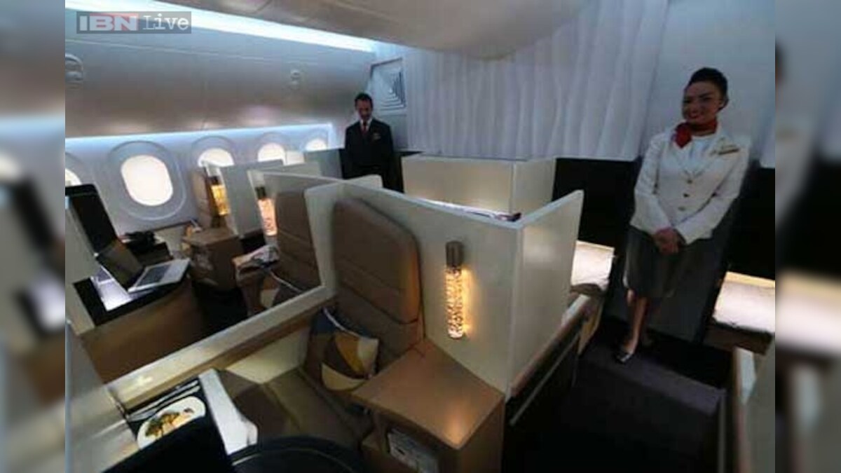 Photos: Private butlers, showers and Ferrari upholstery: Inside Etihad ...