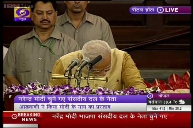Watch: Narendra Modi's full speech at the BJP parliamentary party meet ...