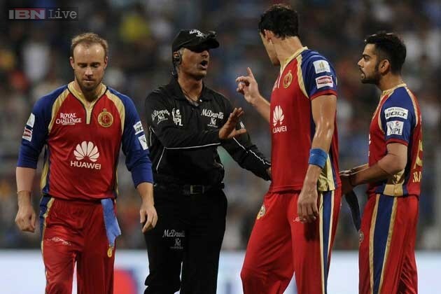 Watch: The IPL fight between Kieron Pollard and Mitchell Starc