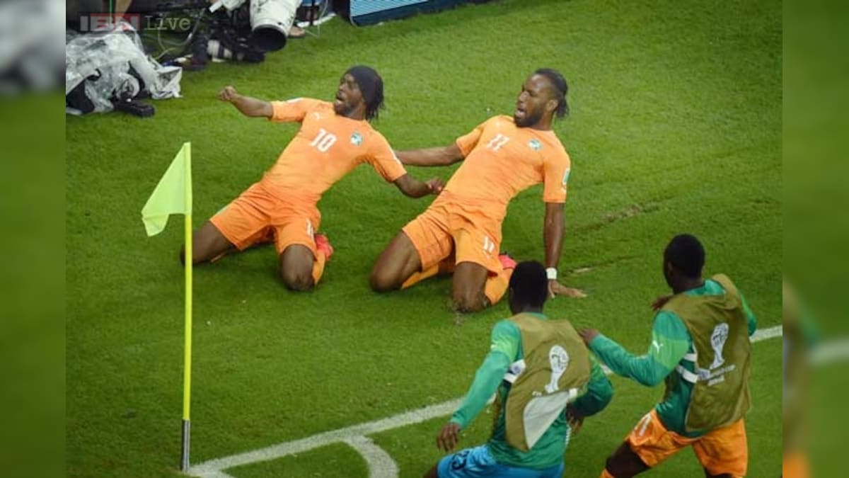 World Cup 2014: Drogba inspires Ivory Coast to 2-1 win over Japan - News18