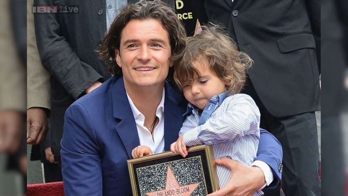 Orlando Bloom's son Flynn makes modelling debut