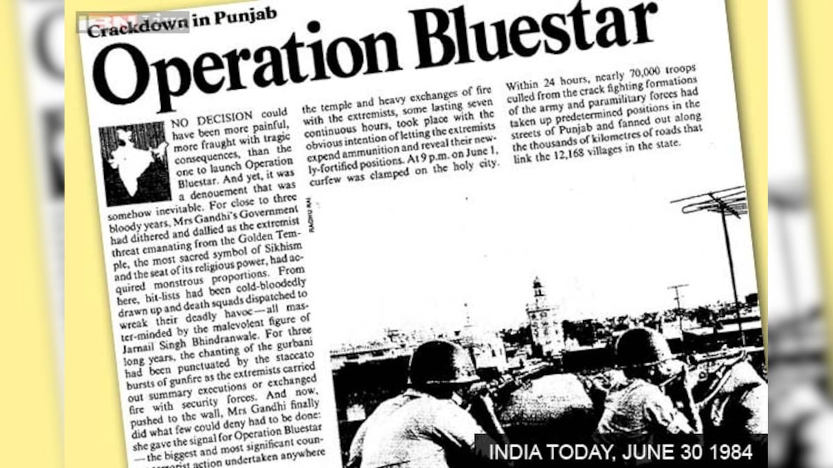 30 years of Operation Blue Star: Chilling black and white photos of the ...
