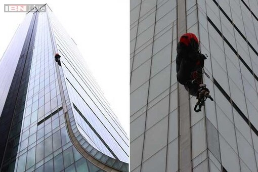 Watch: Terrifying video of a base jumper dangling mid-air from Europe's ...
