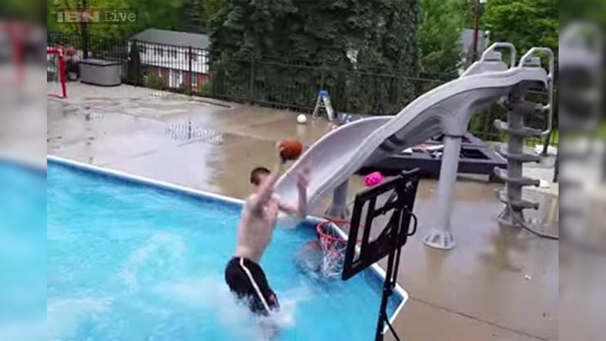 Watch: A video of 7 boys pulling off this epic basketball slam dunk ...