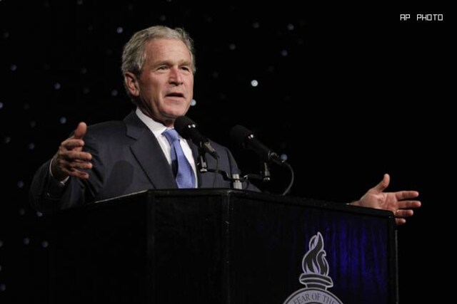 George W Bush writes book about father - News18