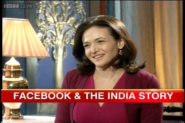 Watch: Face to Face with Facebook COO Sheryl Sandberg - News18
