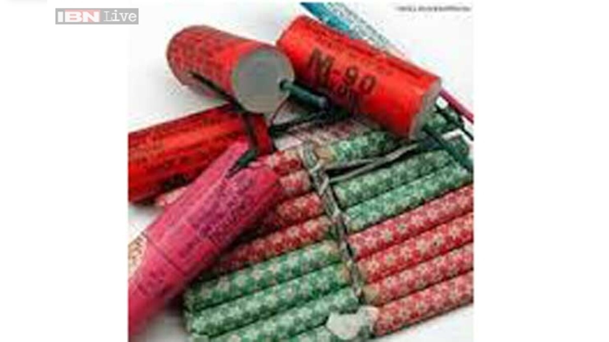 The 'human firecracker' drapes 10,500 firecrackers on his body and sets ...