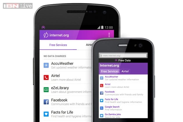 Facebook launches Internet.org app to let users access basic Internet ...