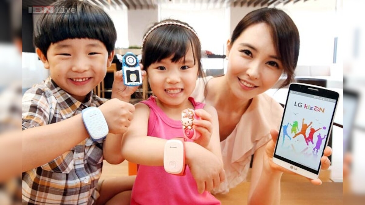 LG KizON: A wristband for kids that helps parents keep a track of their ...