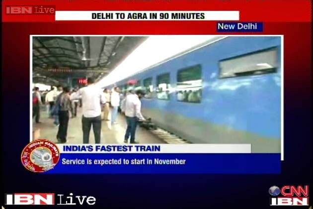Indian Railways conducts trial run of India's fastest train between ...