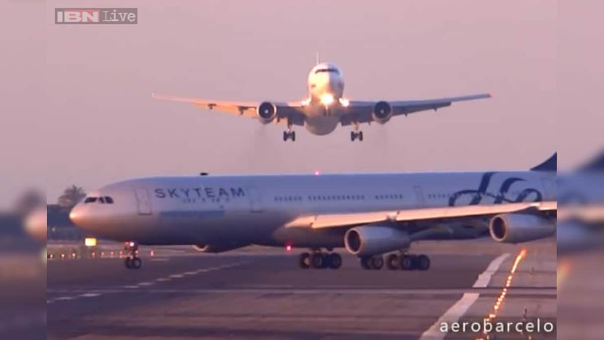 Watch: Scary near miss as Russian plane about to land almost collides ...